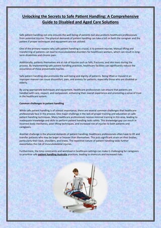 Unlocking the Secrets to Safe Patient Handling.pdf