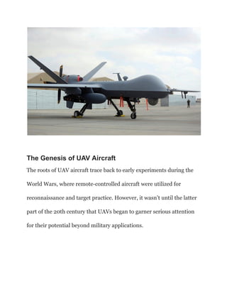 Unlocking the Skies_ The Evolution of UAV Aircraft.pdf