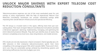 Unlock Major Savings with Expert Telecom Cost Reduction Consultants | PPT