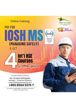 Unlock New Opportunities IOSH Training for Professionals in Kuwait.pdf