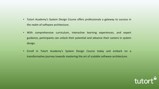 Unlock New Opportunities with System Design Education.pptx
