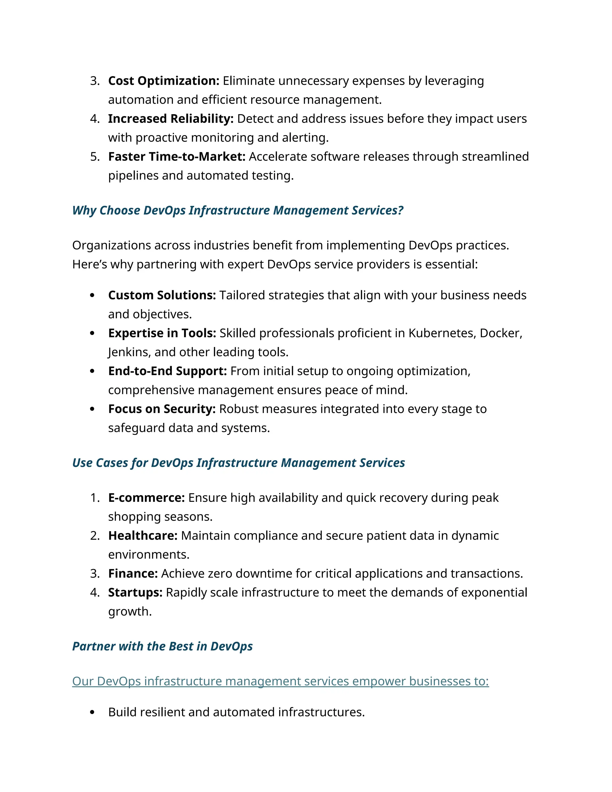Unlock Seamless Efficiency With Devops Infrastructure Management