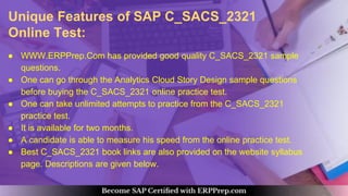 Unlock Success: Master SAP C_SACS_2321 Certification with Pro Tips! | PDF