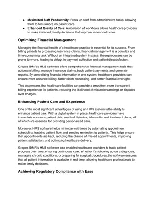 Unlock the Potential of Healthcare with HMS Software _ Grapes IDMR.pdf ...