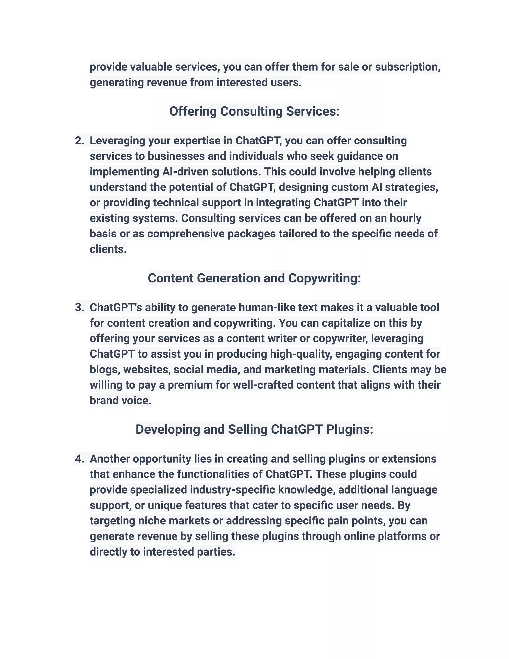 ChatGPT in Wealth & Health & Relationships | PDF