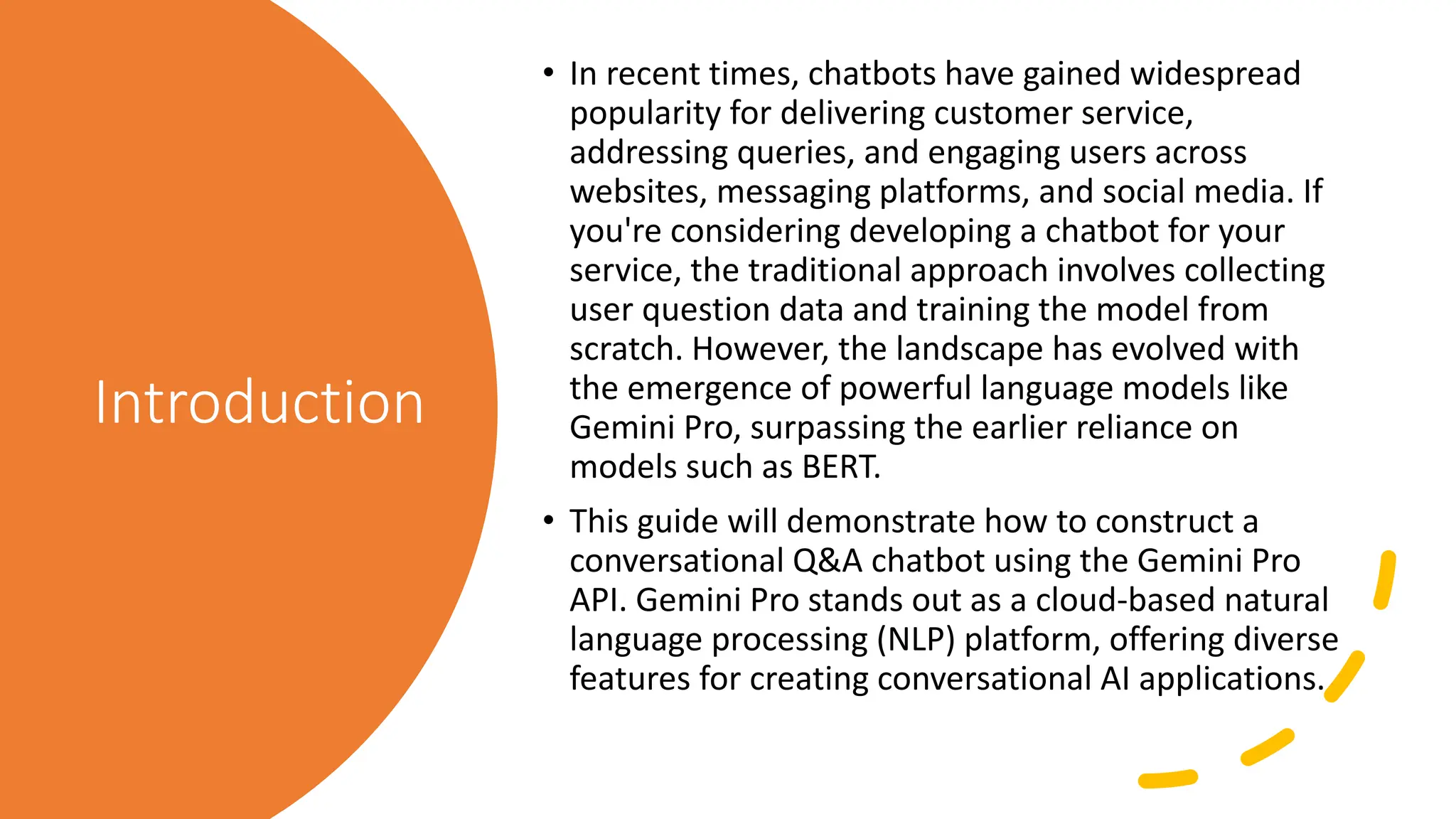 Unlock the Power of Conversations - Building a Chatbot with Gemini Pro ...