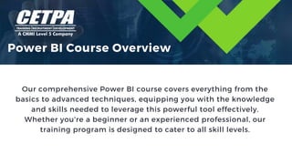 Unlock the Power of Data Visualization Summer Training in Power BI for ...