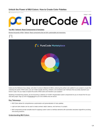 Unlock the Power of MUI Colors How to Create Color Palettes.pdf