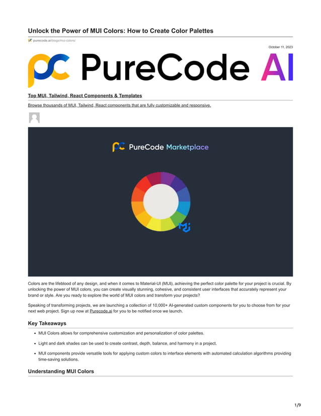 Unlock the Power of MUI Colors How to Create Color Palettes.pdf