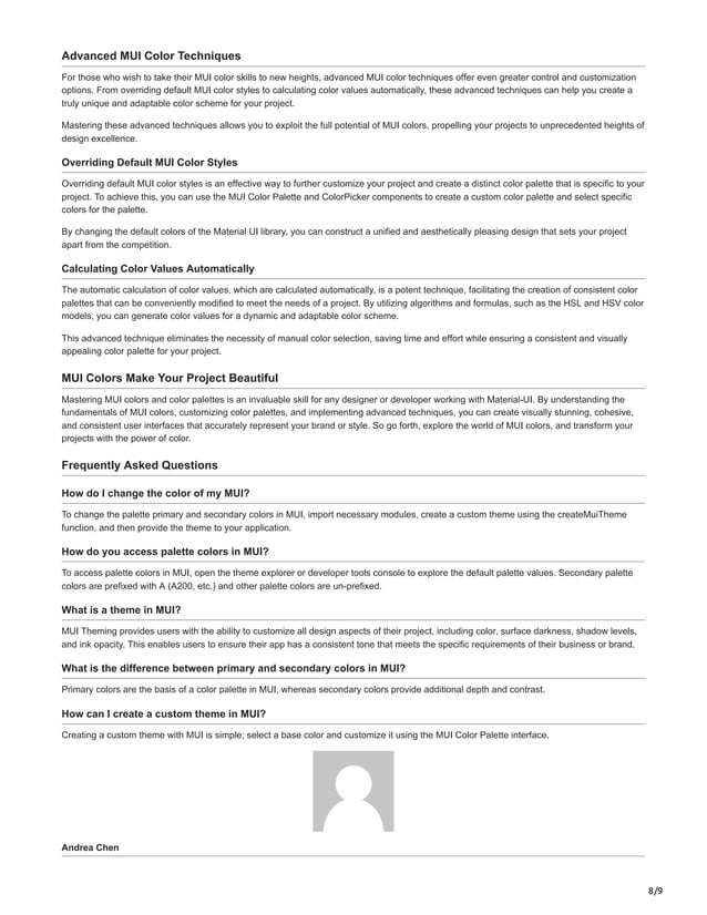 Unlock the Power of MUI Colors How to Create Color Palettes.pdf