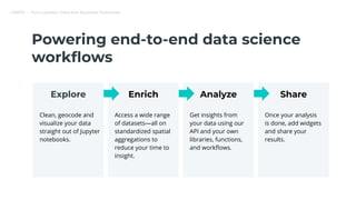 Unlock the power of spatial analysis using CARTO and python ...