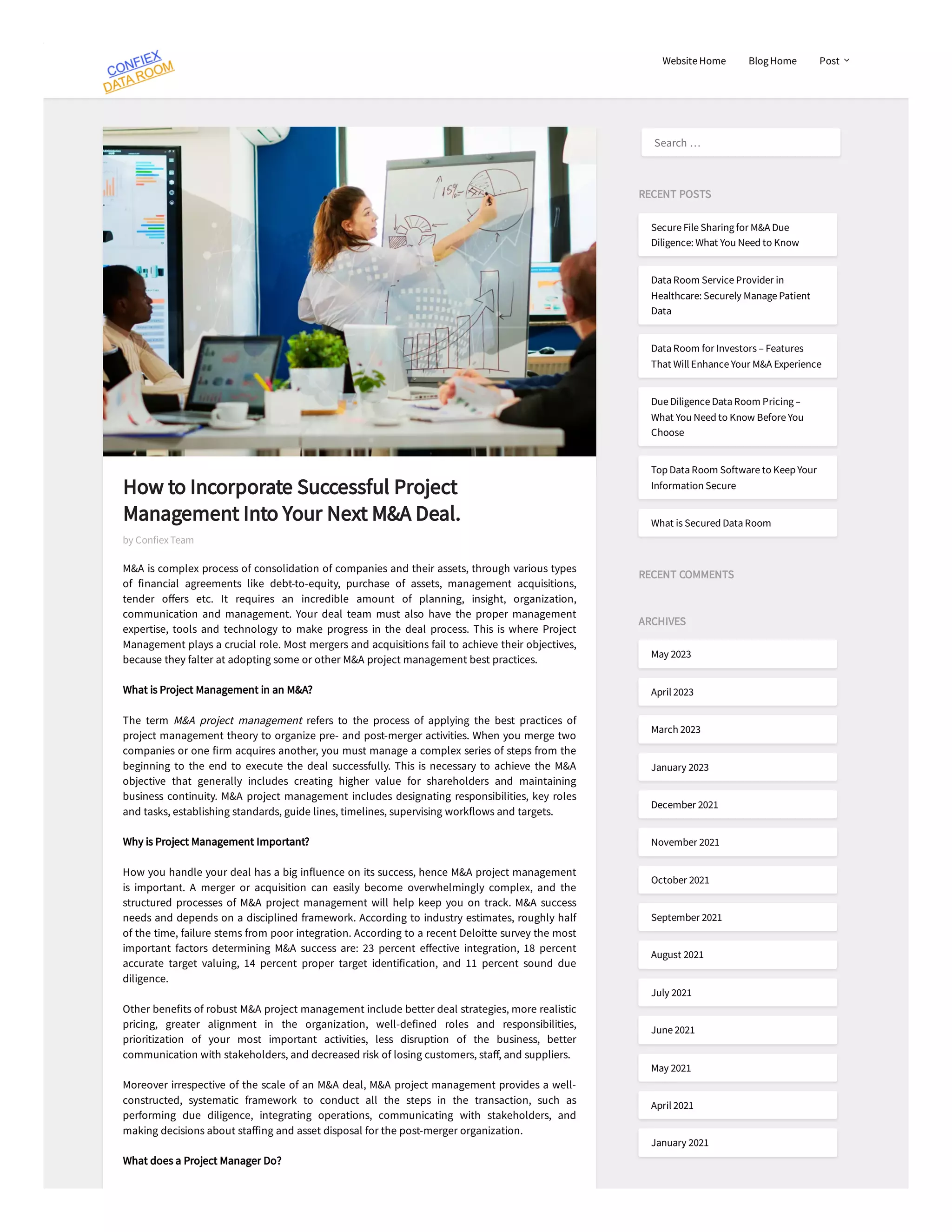 UNLOCK VALUE AND MAXIMIZE SYNERGY WITH M&A PROJECT MANAGEMENT!.pdf