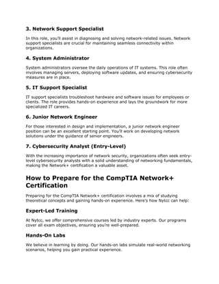 Unlock Your Career Potential_ Jobs You Can Get with a CompTIA Network+ ...