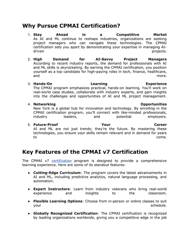 Unlock Your Career Potential with CPMAI Certification in New York.docx