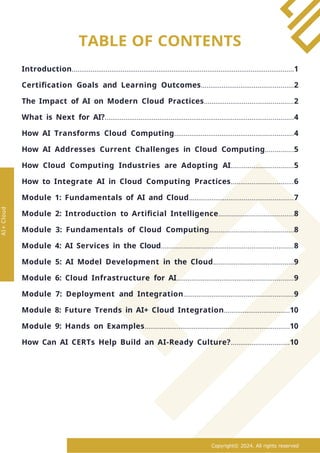 Unlock Your Career with AI Cloud Computing Certification – Buy Today. | DOCX