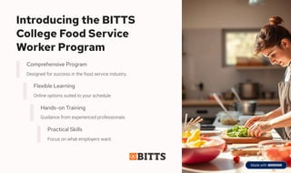 Unlock Your Culinary Career The Food Service Worker Certificate ...