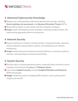Unlock Your Ultimate SOC Career Guide - Infosectrain | PDF