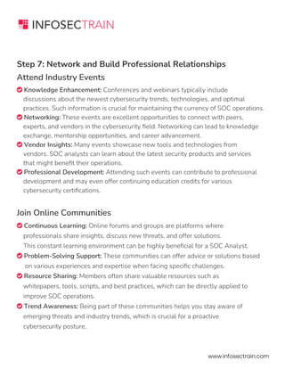 Unlock Your Ultimate SOC Career Guide - Infosectrain | PDF