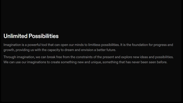 Unlock Your Imagination | PPT