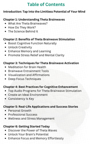 Unlock Your Inner Genius in 2025 - The Power of Theta Brainwaves | PDF