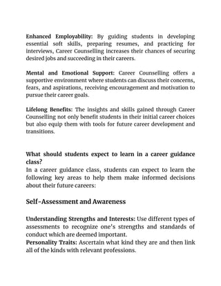 Unlock Your Career Advancement: Comprehensive Career Counselling for ...