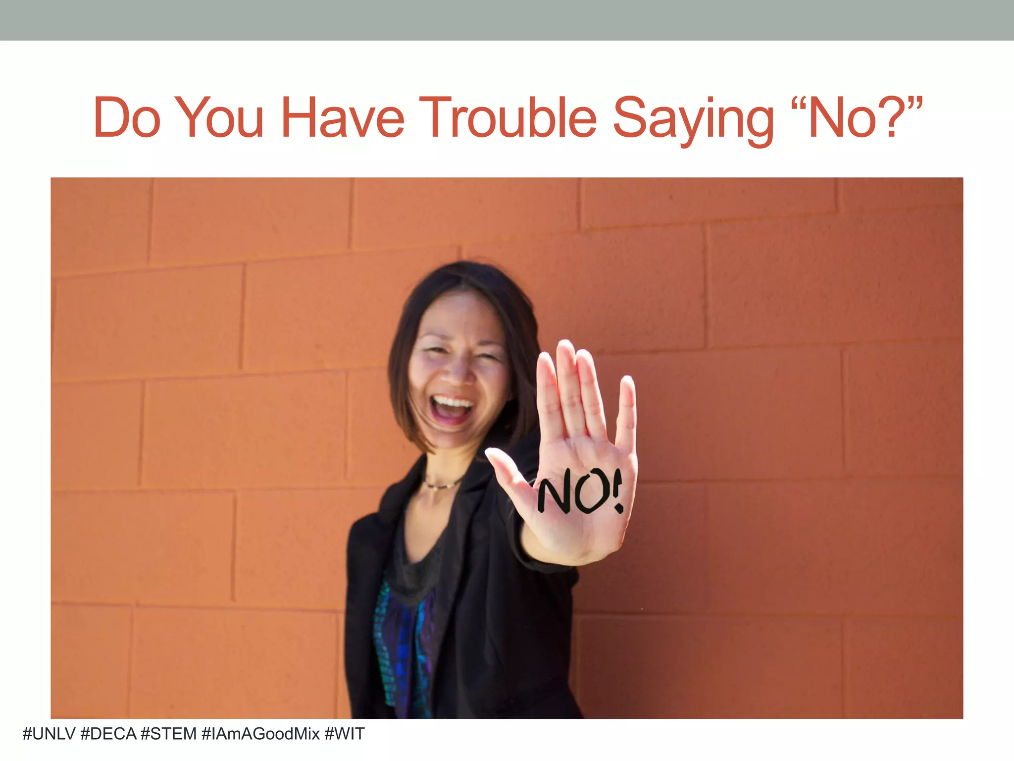 Learning to Say No | PDF