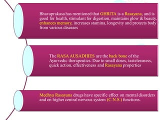 Unmada ayurvedic formulations | PPT