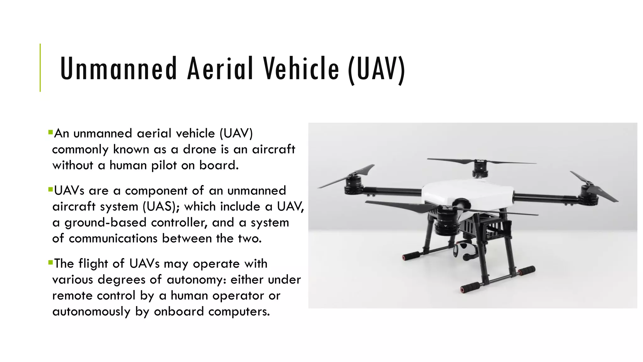Unmanned Aerial Vehicle - Aerial Robotics | PDF