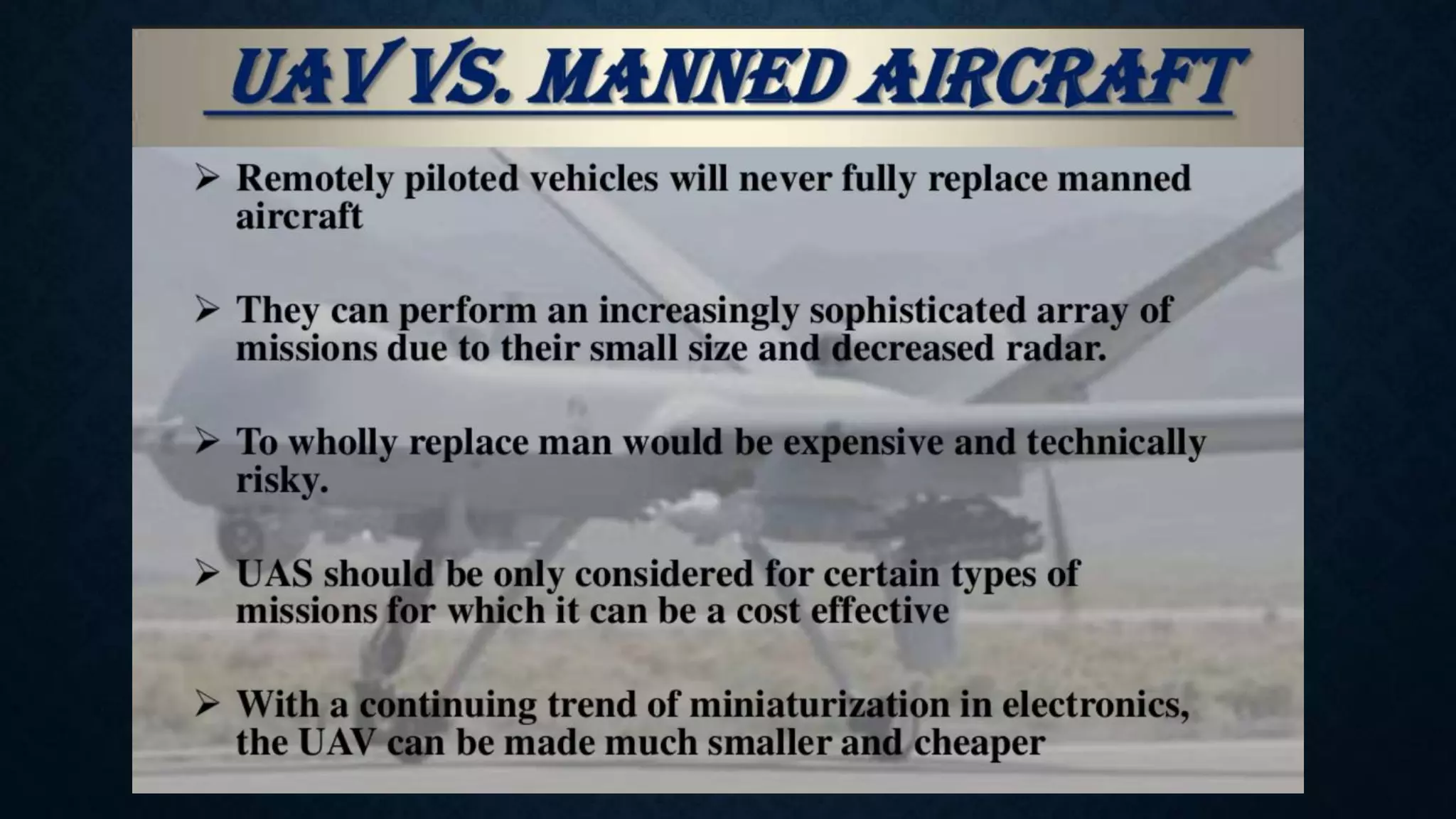 Unmanned aerial vehicle (uav) | PPTX