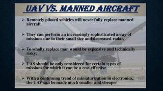 Unmanned aerial vehicle (uav) | PPTX