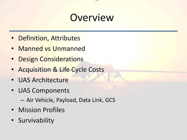 Unmanned Aircraft System Fundamentals | PDF