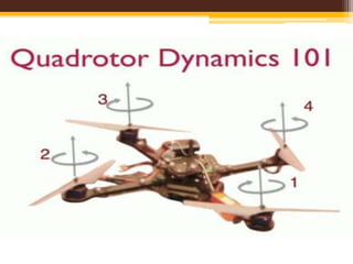 Unmanned air vehicle(quadrotor) | PPTX | Radio Control | Hobbies & Interests