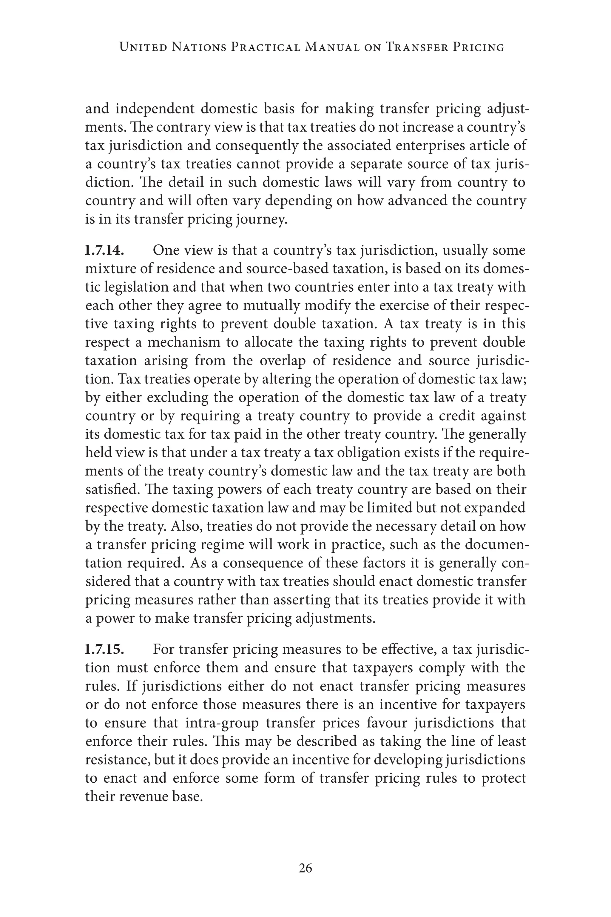 United Nations Practical Manual Transfer Pricing | PDF