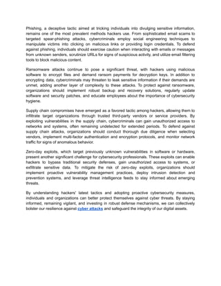 Unmasking Cyber Threats_ Insights into Hackers' Latest Tactics by Greg ...