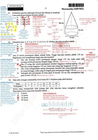Un mat. smp 2014 paket 1 | PDF