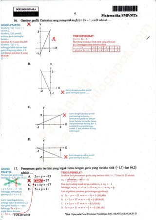 Un mat. smp 2014 paket 1 | PDF