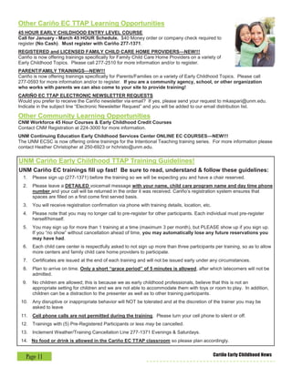 Cariño Early Childhood at UNM 3rd Quarter 2015-2016 Newsletter | PDF