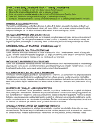 Cariño Early Childhood at UNM 3rd Quarter 2015-2016 Newsletter | PDF
