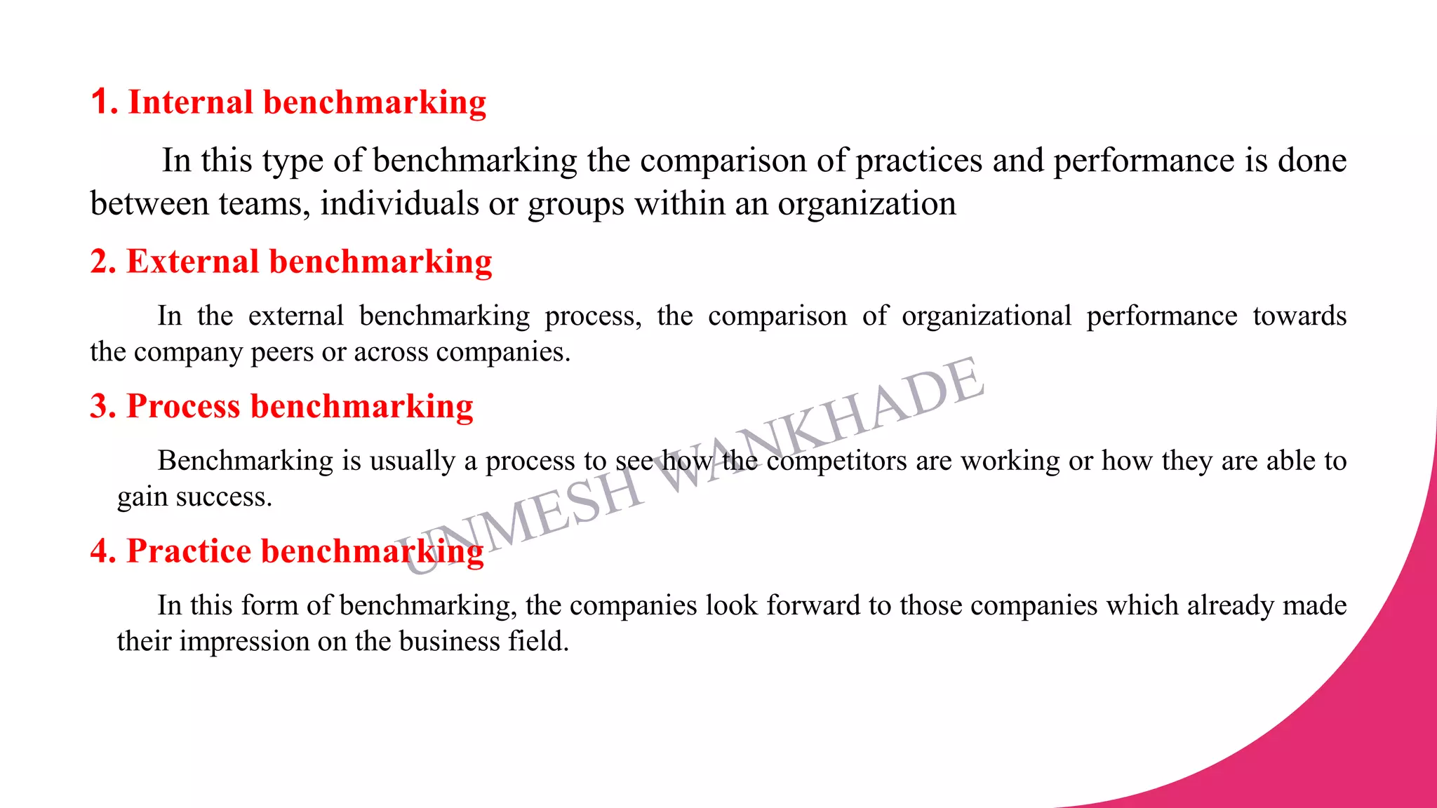 Benchmarking by Unmesh.pptx