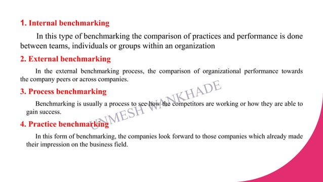 Benchmarking by Unmesh.pptx