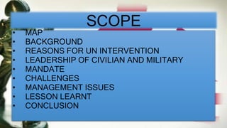 United Nations Mission in Liberia (UNMIL) | PPTX
