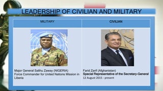 United Nations Mission in Liberia (UNMIL) | PPTX