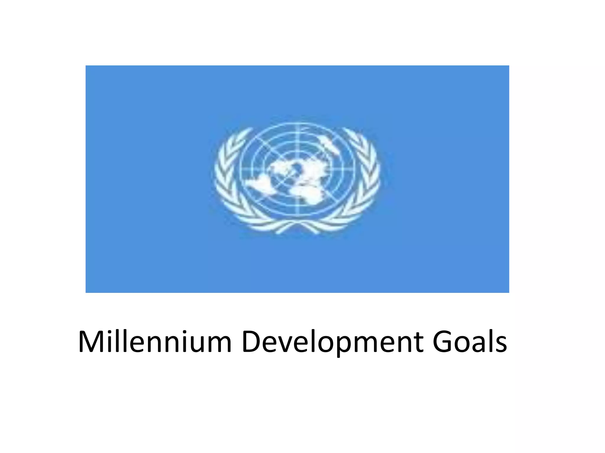 Un millenium development goals | PPTX
