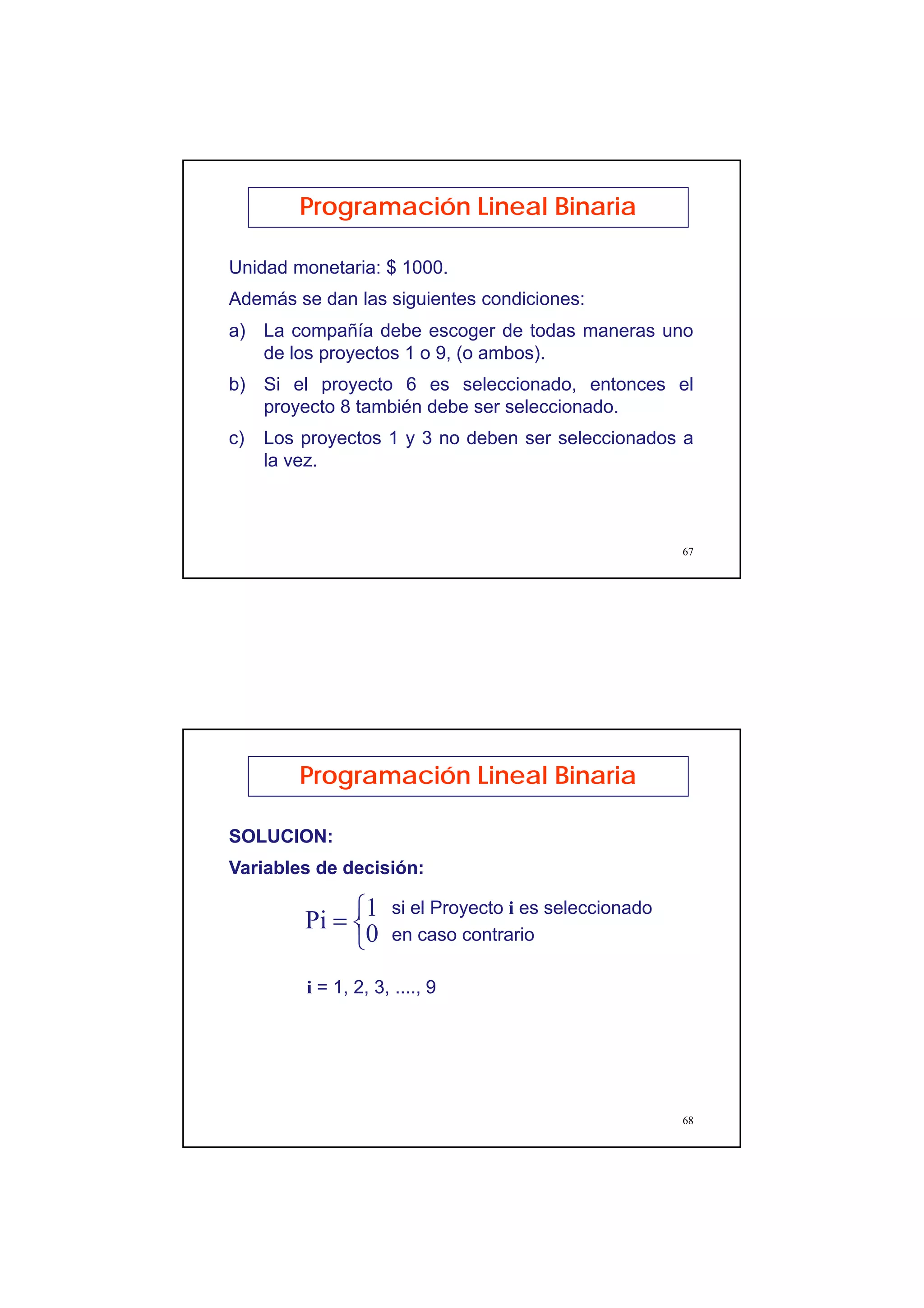 Unmsm fisi - programación lineal entera y binaria - io1 cl15 entera ...