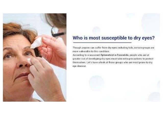 The Groups at Highest Risk of Dry Eyes | PPT