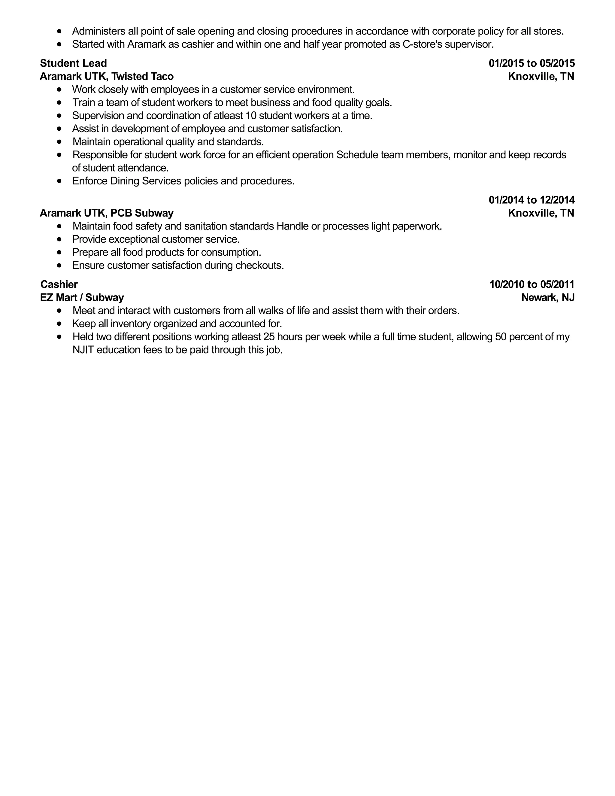Unnati Patel Resume | PDF