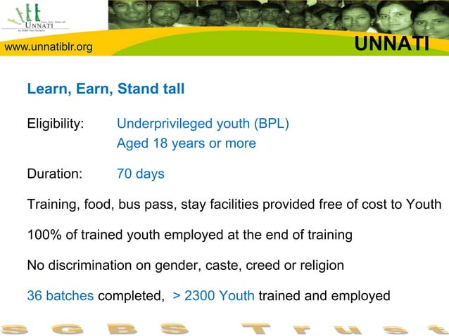 Unnati presentation | PPTX