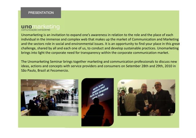 Unomarketing - Responsible Communication | PPT