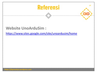 Referensi Cepat UnoArduSim | PDF