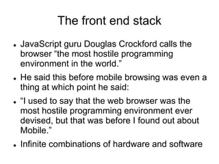 Unobtrusive javascript | PPT